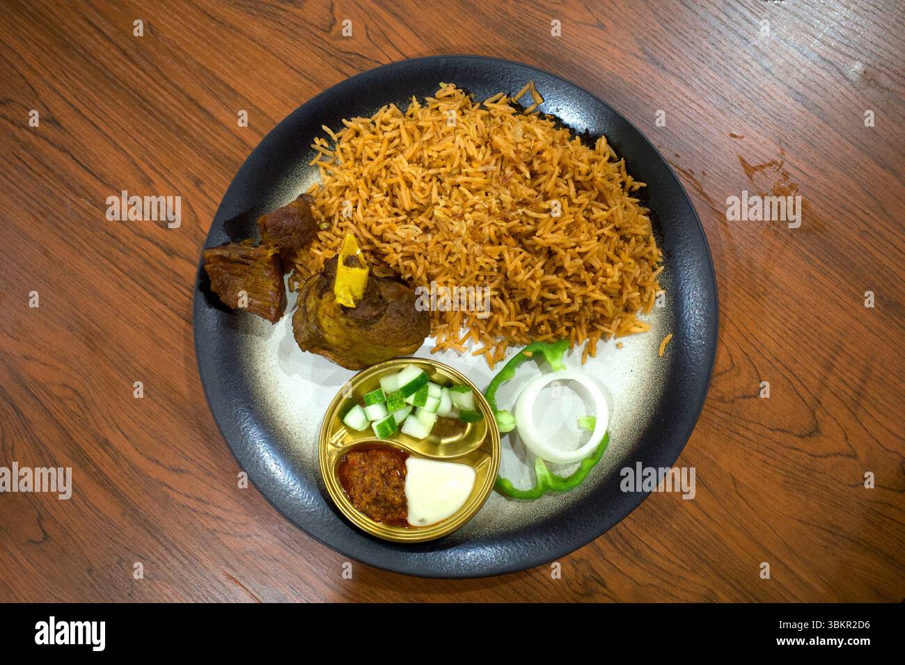 Nasi briyani, Lamb Madghout biryai rice, a popular Arabian rice dish ...