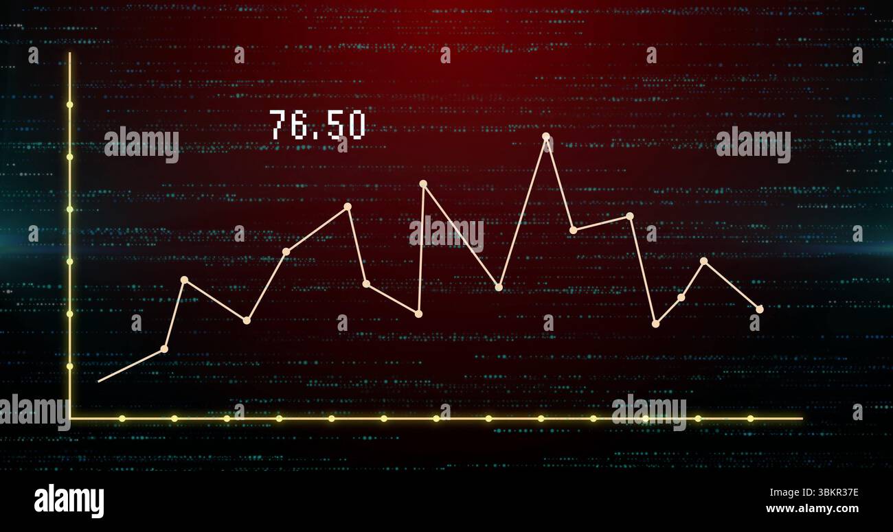 Displaying glowing red data hi-res stock photography and images - Alamy