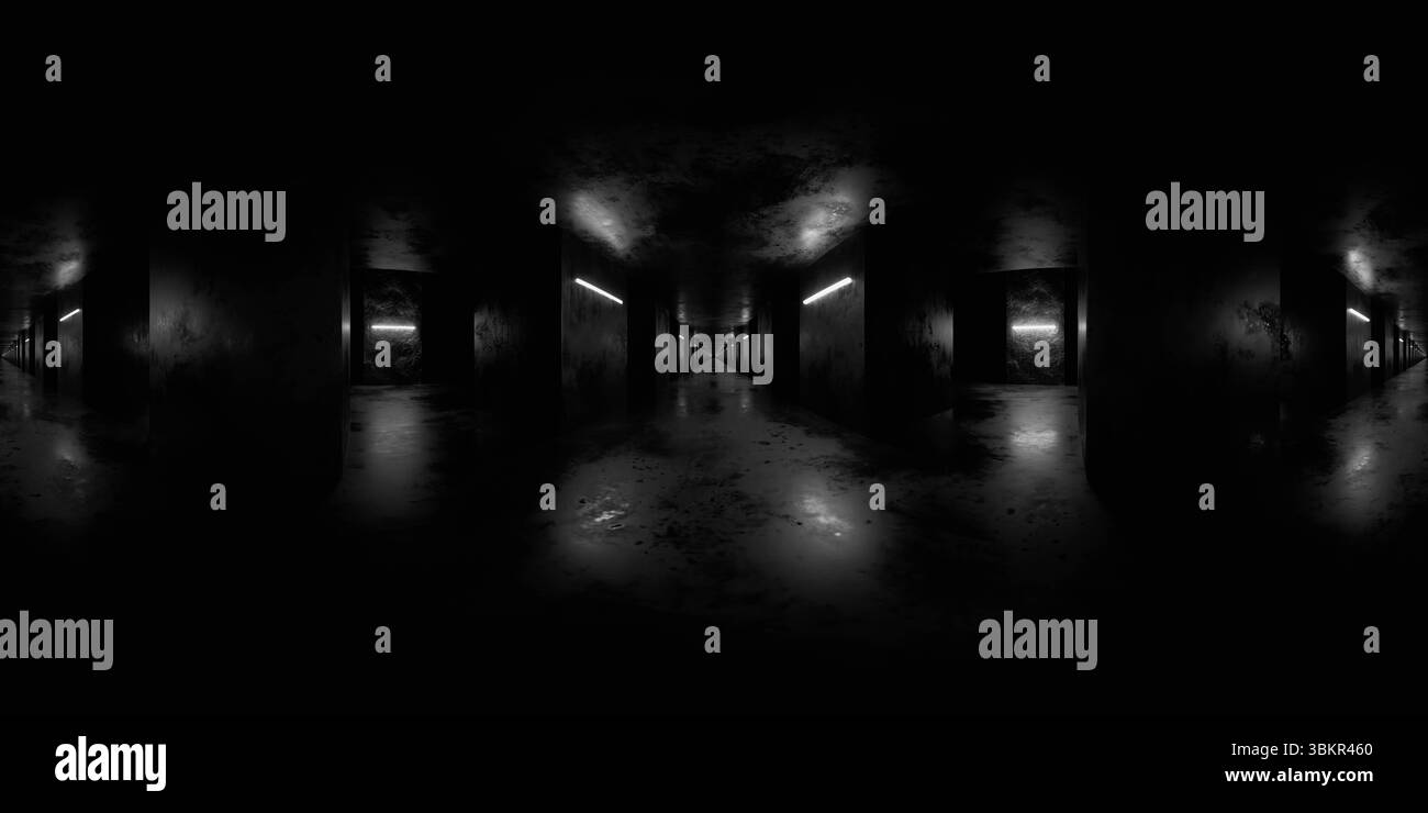 Dark corridor reflective surfaces hi-res stock photography and images ...