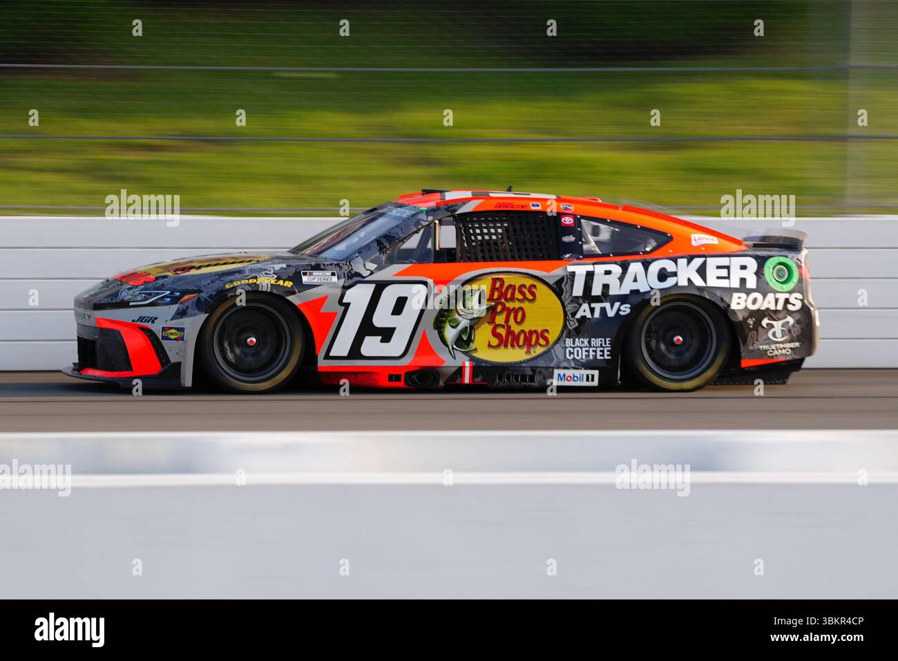 Chase Briscoe drives down the front stretch during a NASCAR Cup Series ...