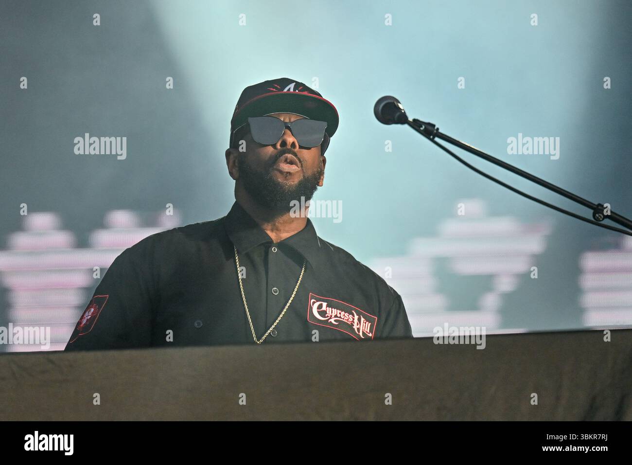 Clisson, France. 22nd June, 2025. Cypress Hill performing live on stage ...