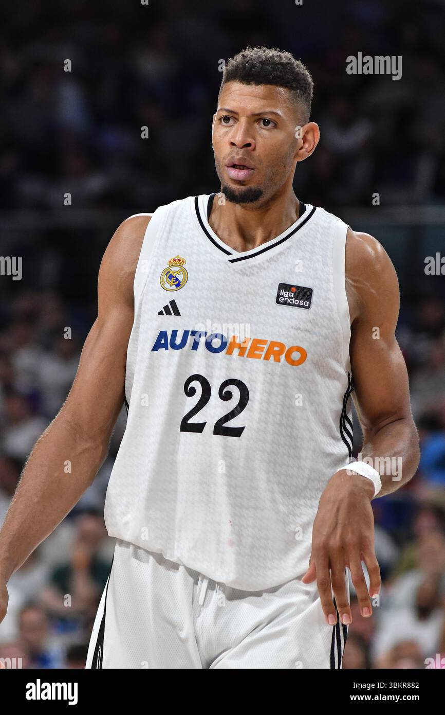 Edy Tavares of Real Madrid seen in action during the second end off ...
