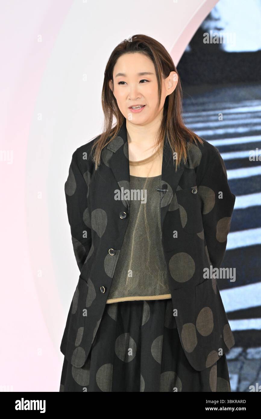 Hong Kong singer and actress Ivana Wong attends an activity in Beijing ...