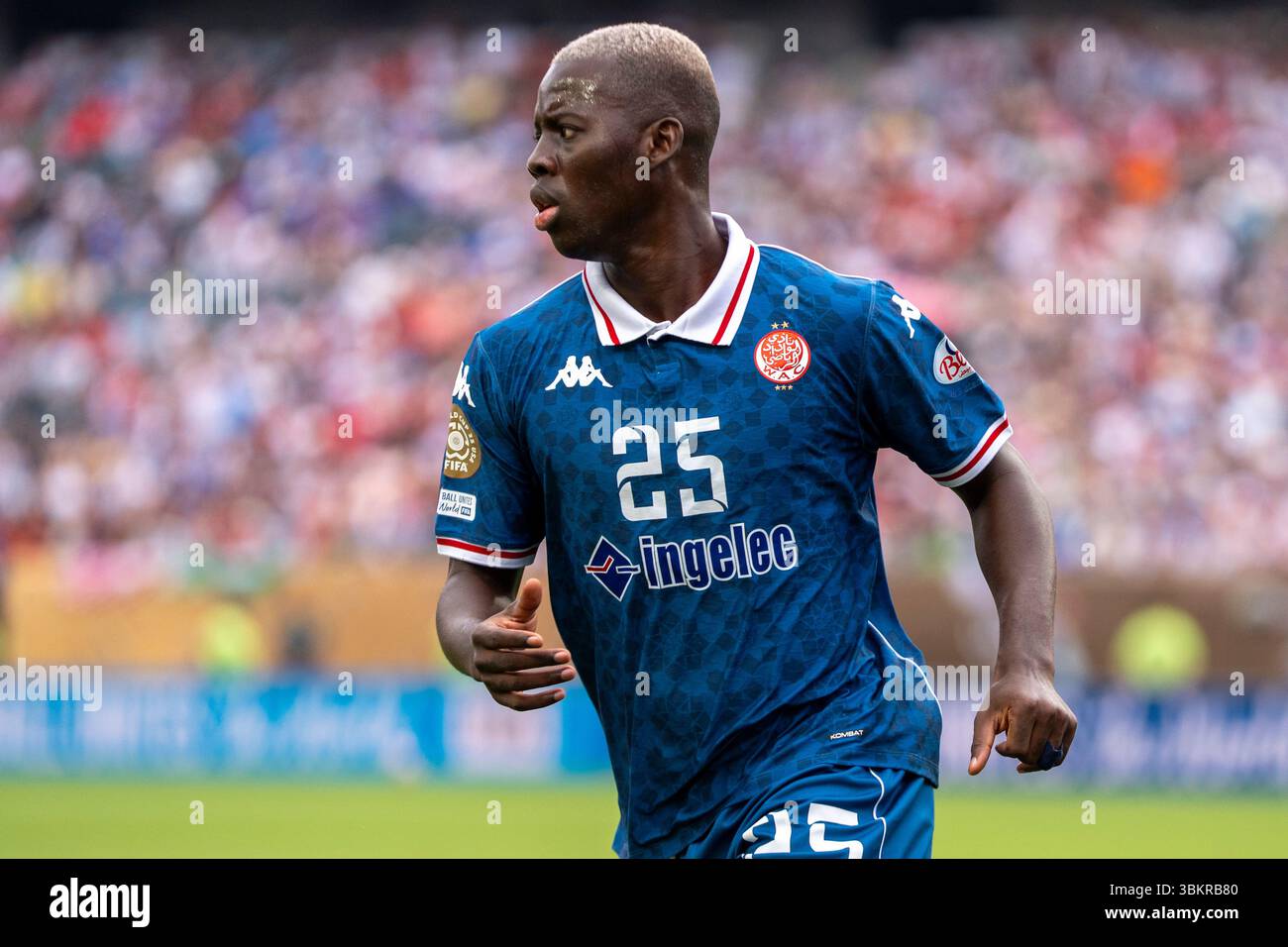 Wydad AC's Stephane Aziz Ki looks on during the Club World Cup Group G ...