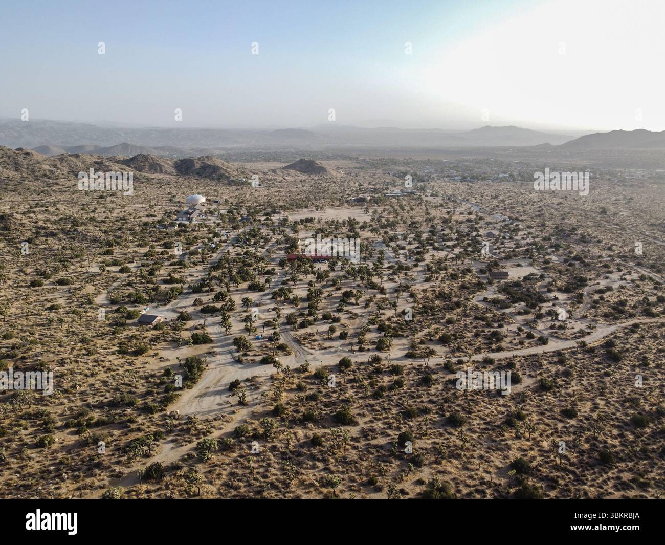 (Editor's note: Image taken by drone.)The general view of Joshua Tree ...