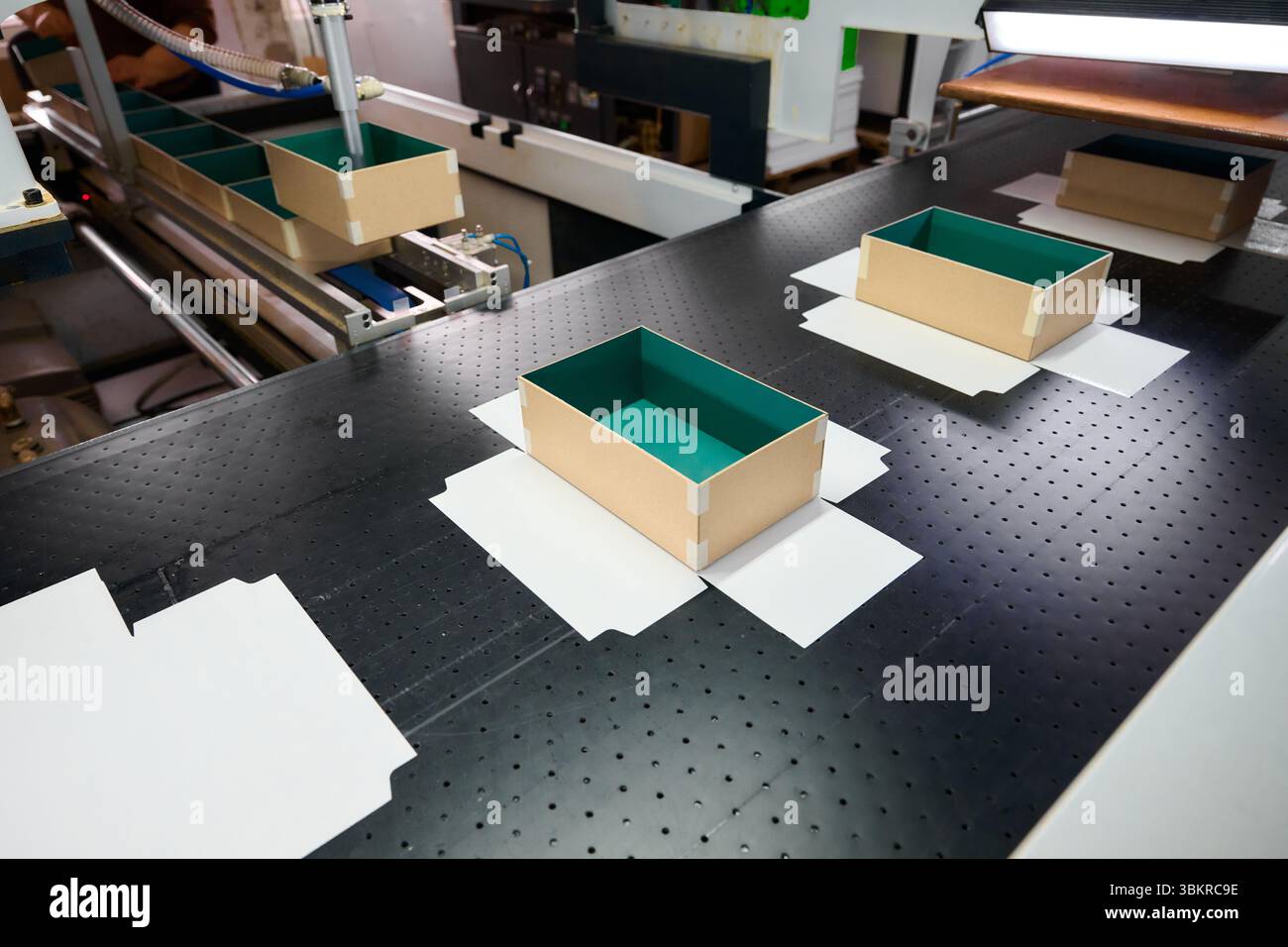 Innovative automation at a decorative box factory showcases advanced ...