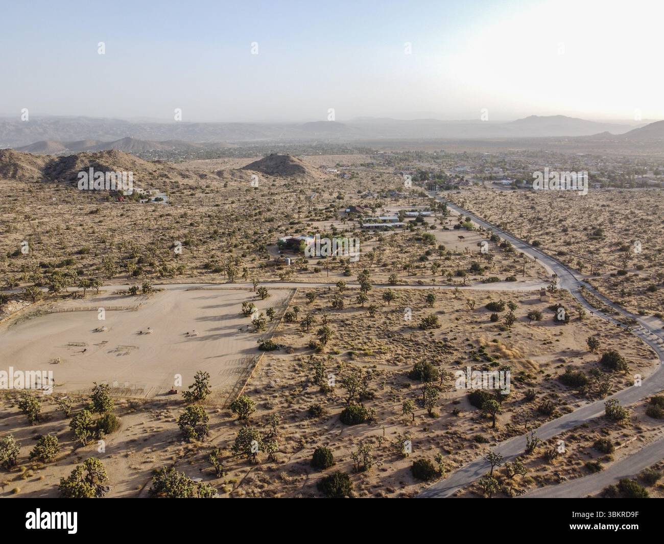 (Editor's note: Image taken by drone.)The general view of Joshua Tree ...