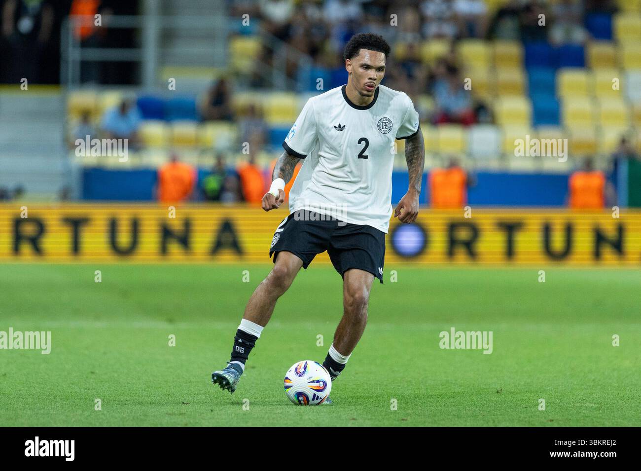 Nnamdi Collins (Deutschland, 2) bei der UEFA U21-Europameisterschaft im ...
