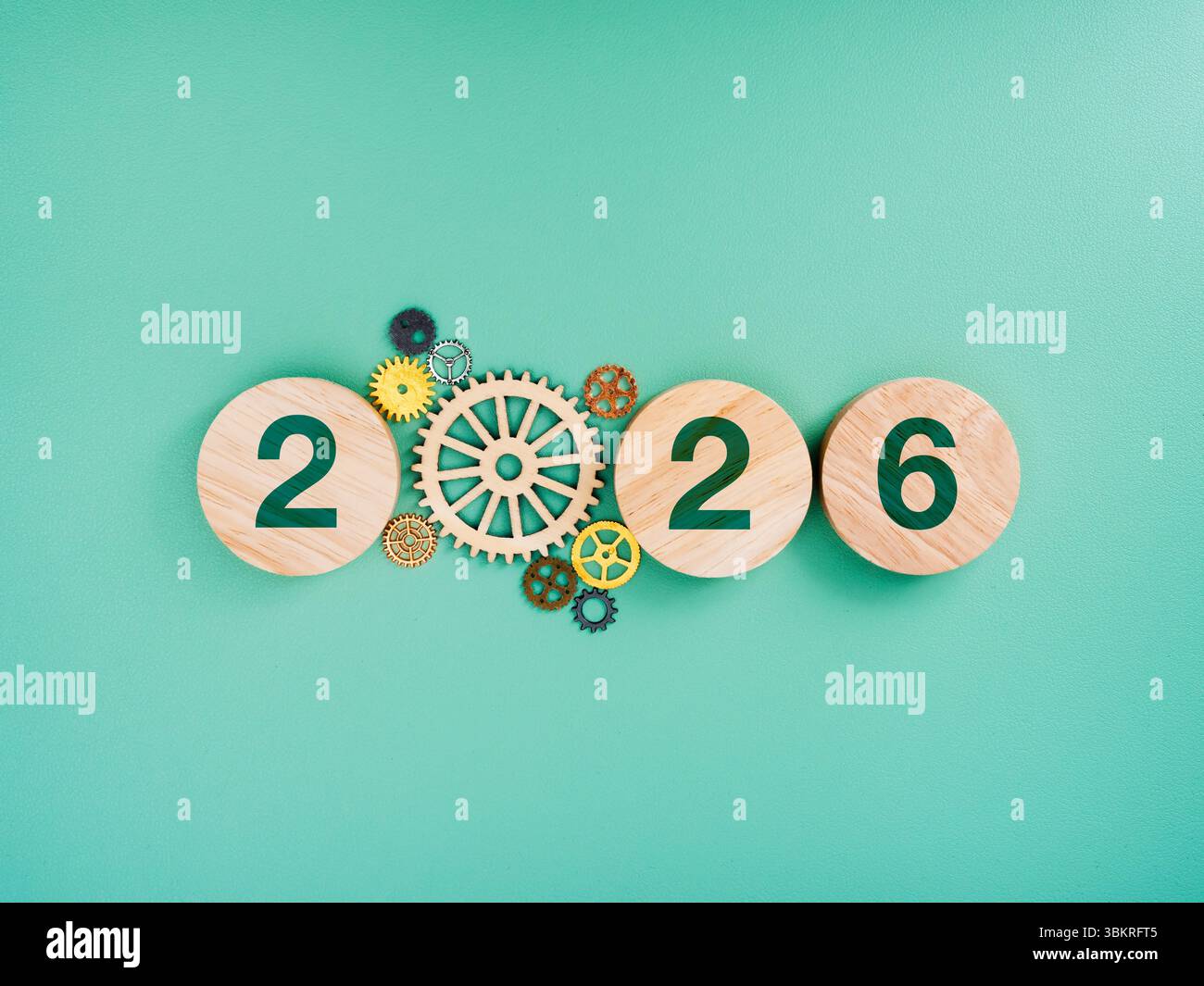 Happy 2026 nw year with success mechanism, teamwork and progress ...