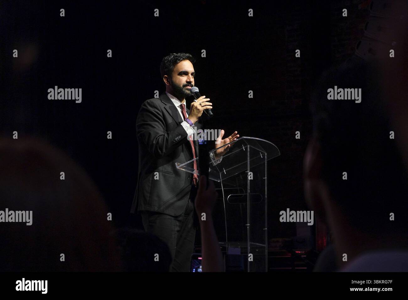 New York NY: June 22nd 2025: Zohran Mamdani attends Rank The Slate ...