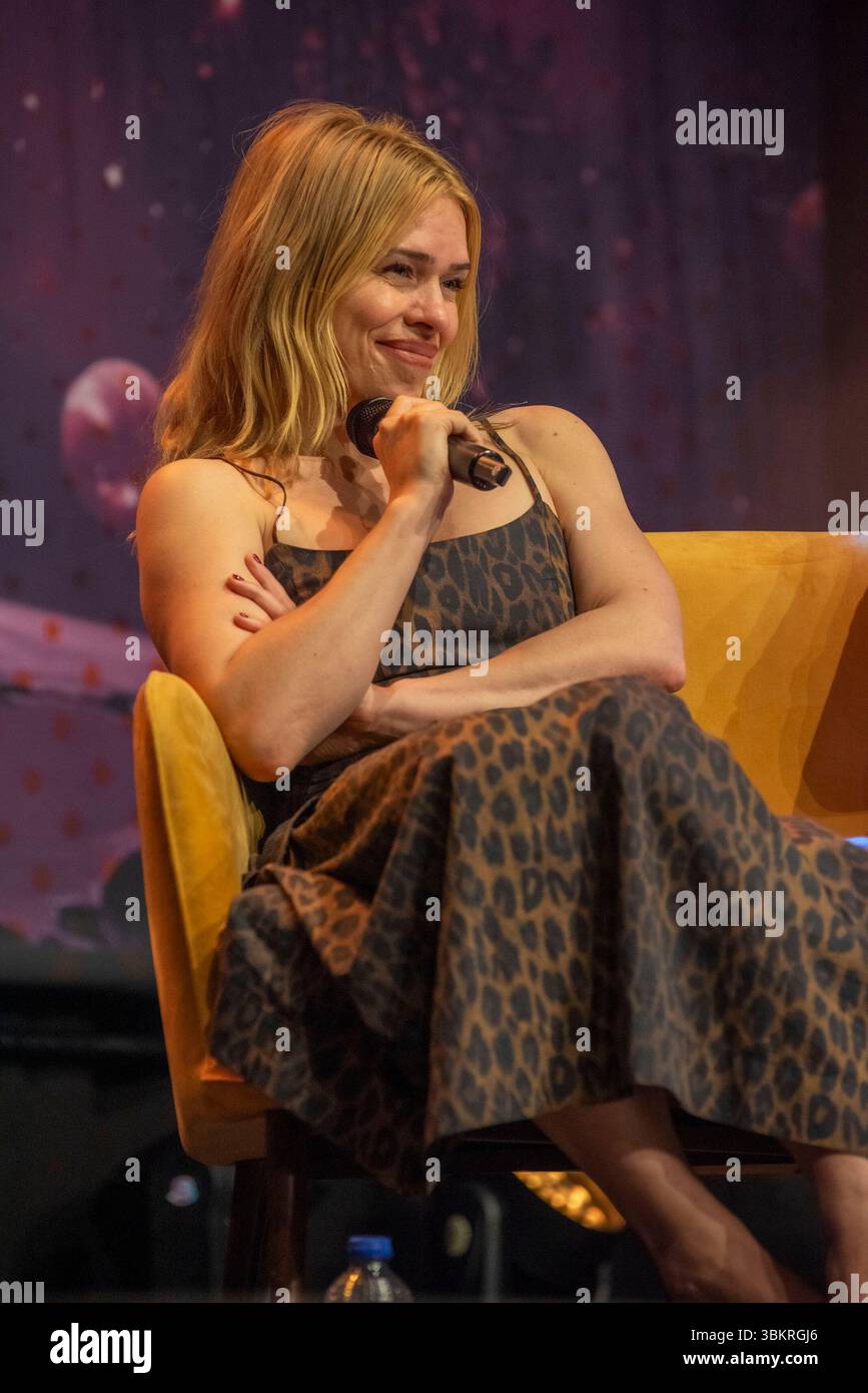 Actress Billie Piper attends the ‘Question & Answer' during the Heroes ...
