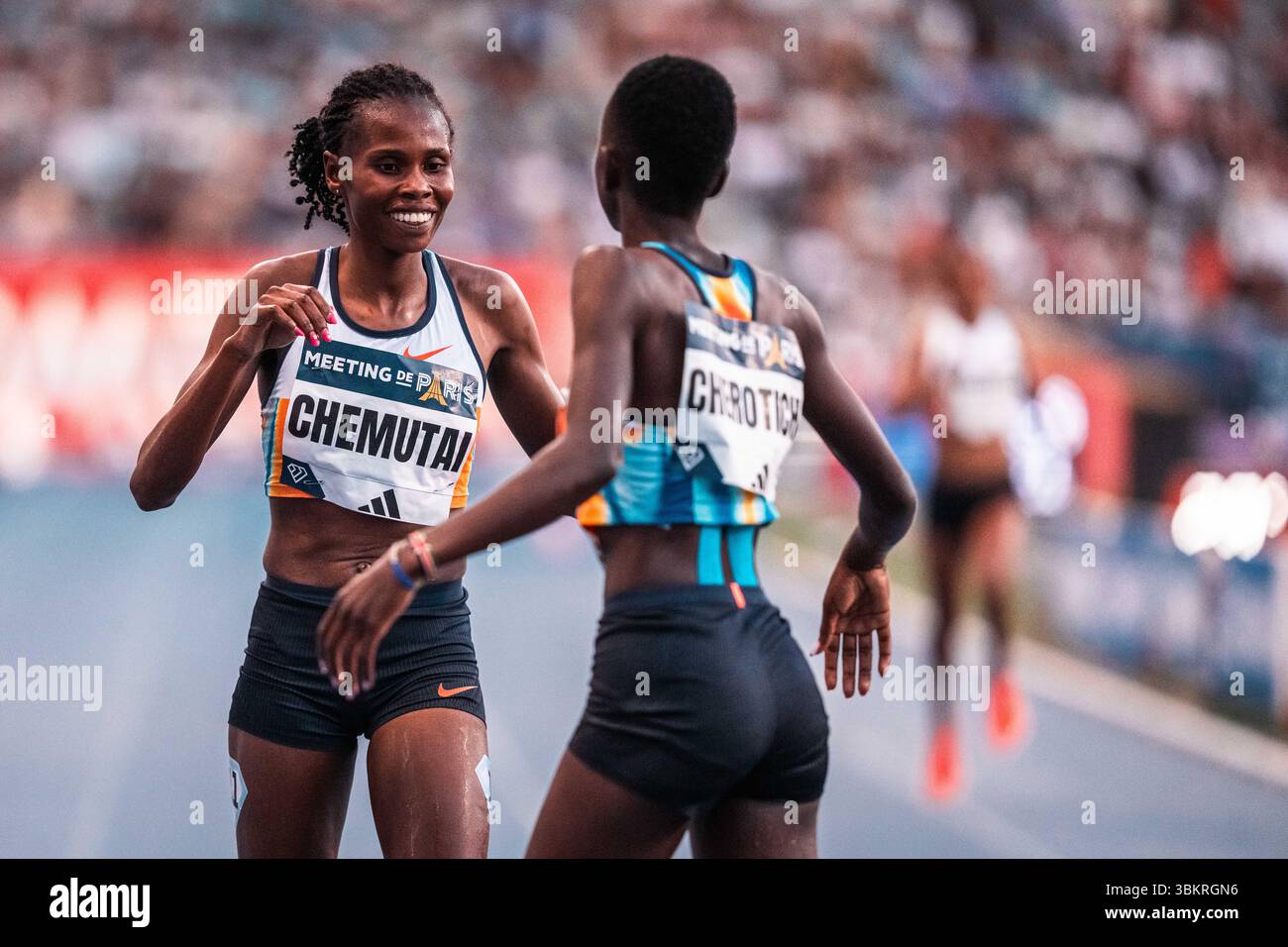 CHEROTICH Faith (KEN) and CHEMUTAI Peruth (UGA), 3000m Steeplechase ...