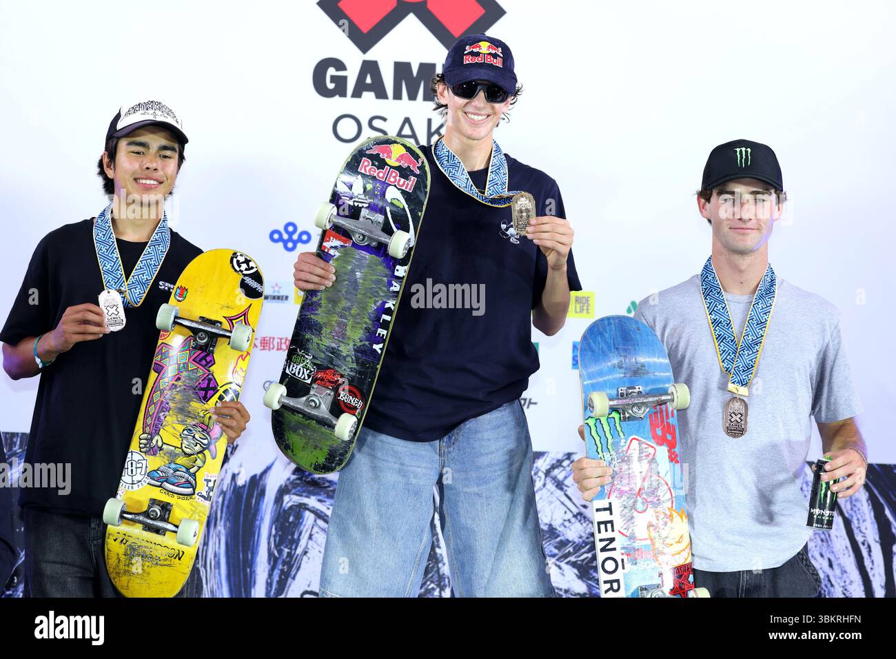 (L-R) JD Sanchez (USA), Gui Khury Gee (BRA), Tom Schaar (USA), JUNE 21 ...