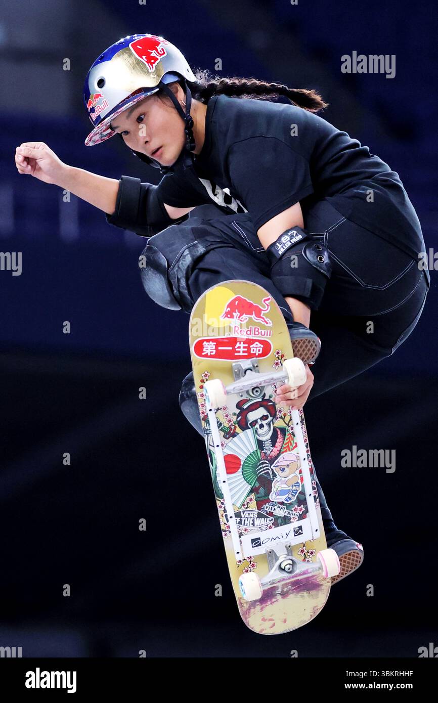 Osaka, Japan. 22nd June, 2025. Sakura Yosozumi (JPN) Skateboarding : X ...