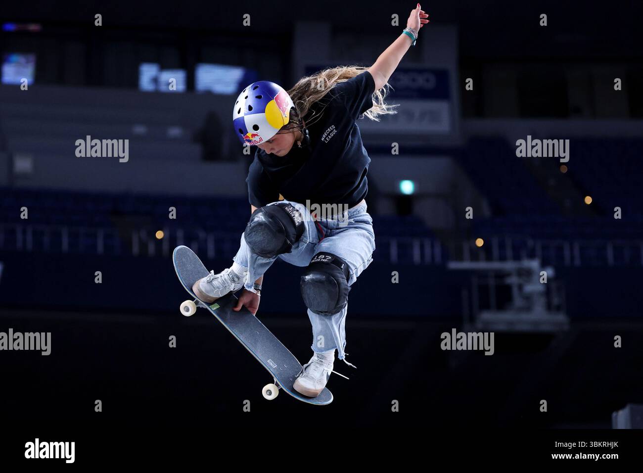 Osaka, Japan. 22nd June, 2025. Sky Brown (JPN/GBR) Skateboarding : X ...