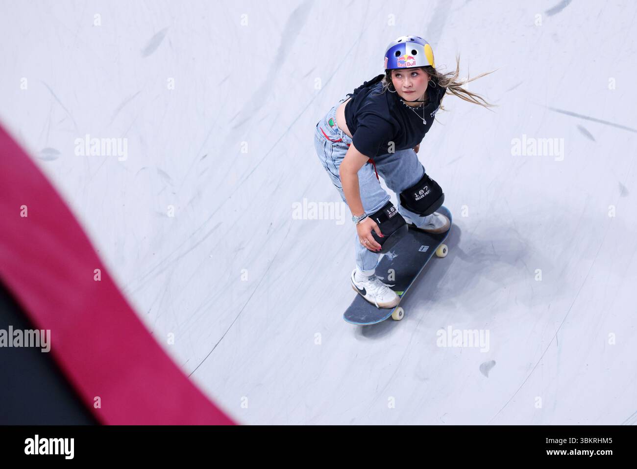 Osaka, Japan. 22nd June, 2025. Sky Brown (JPN/GBR) Skateboarding : X ...