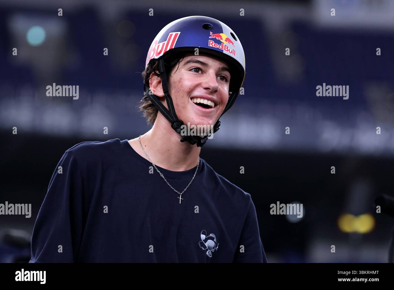 Osaka, Japan. 21st June, 2025. Gui Khury (BRA) Skateboarding : X Games ...