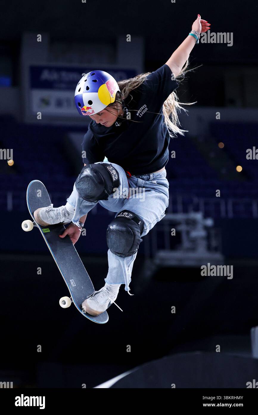 Sky Brown (JPN/GBR), JUNE 22, 2025 - Skateboarding : X Games Osaka 2025 ...