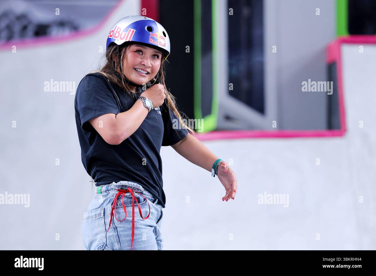 Osaka, Japan. 22nd June, 2025. Sky Brown (JPN/GBR) Skateboarding : X ...