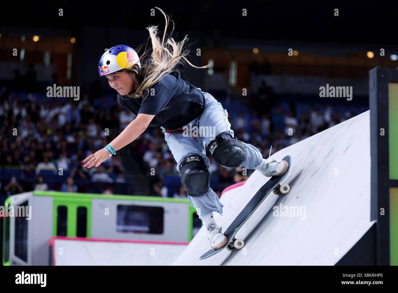Osaka, Japan. 22nd June, 2025. Sky Brown (JPN/GBR) Skateboarding : X ...