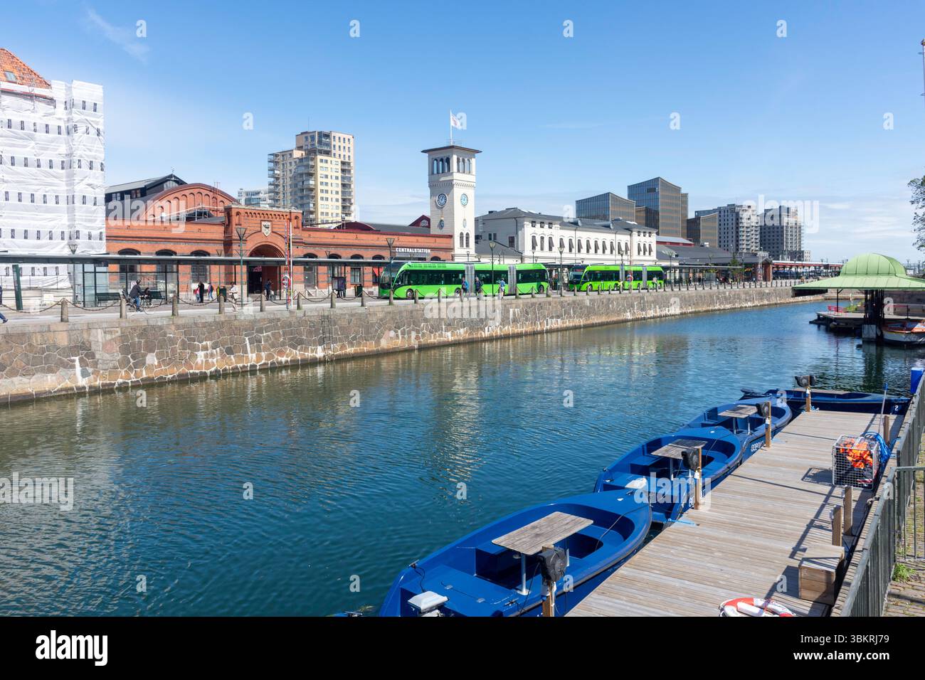 Malmö Central Station (Malmö Centralstation), Centralplan, Gamla Staden, Malmö, Scania Province ...