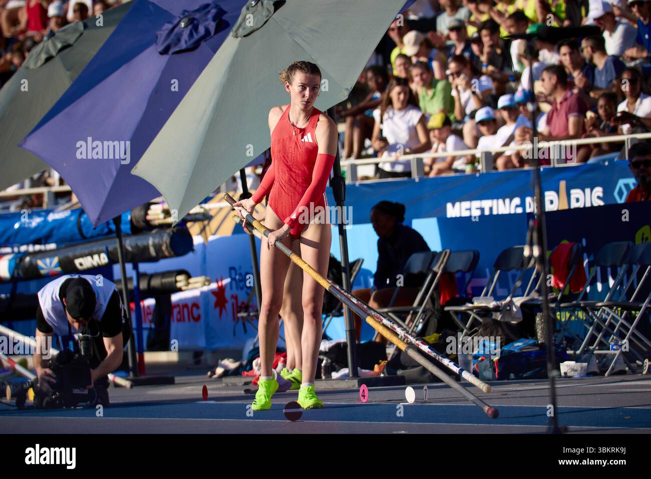 Margot CHEVRIER (FRA), Pole Vault Women, back from injuries during the ...