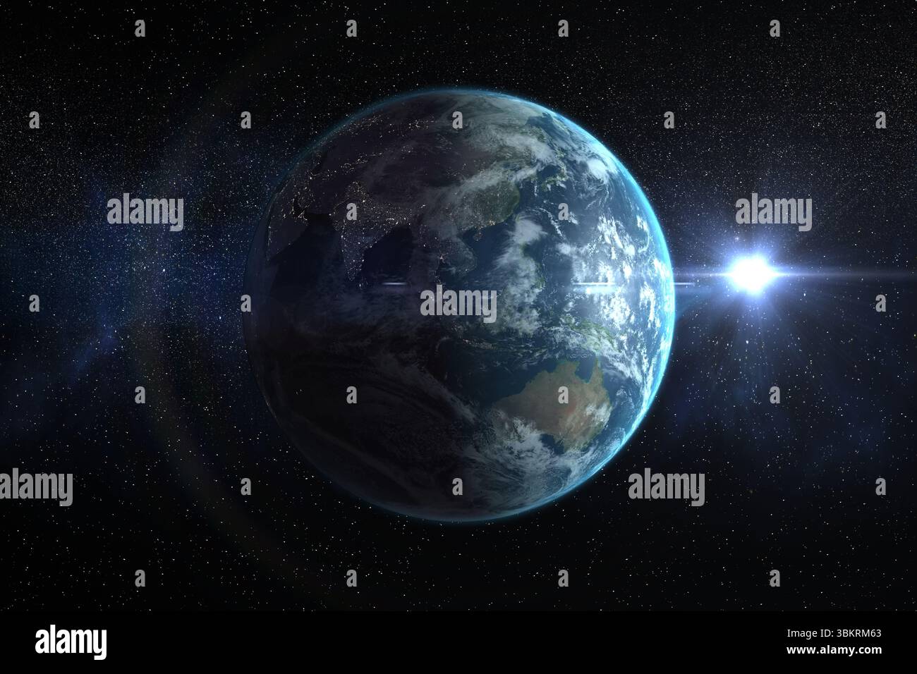 View on earth planet hi-res stock photography and images - Alamy