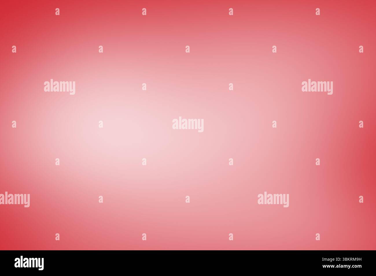 Abstract red-to-white gradient is fading smoothly across full-frame ...