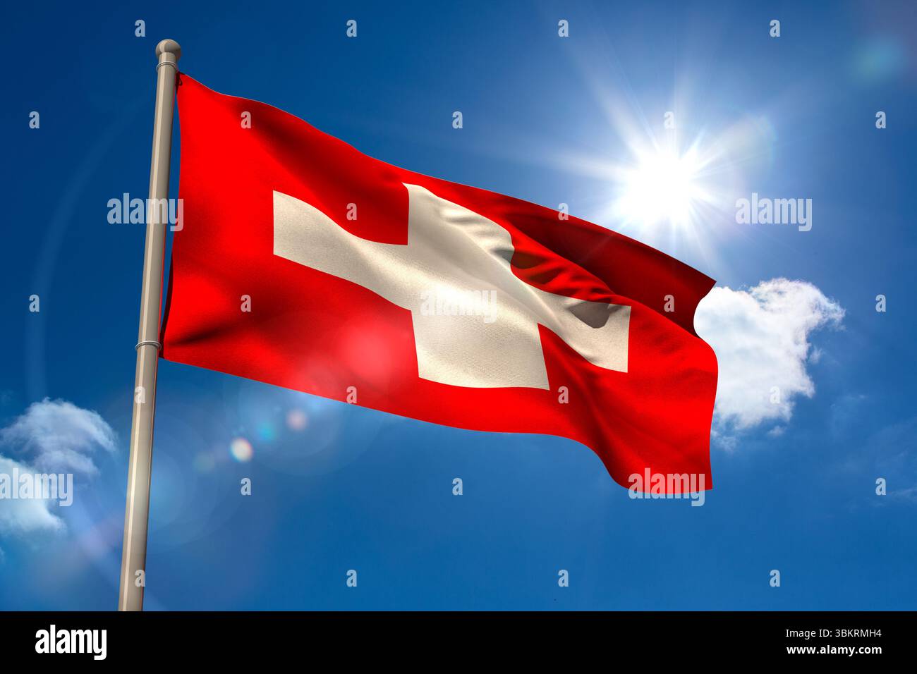 Swiss traditional flag hi-res stock photography and images - Alamy