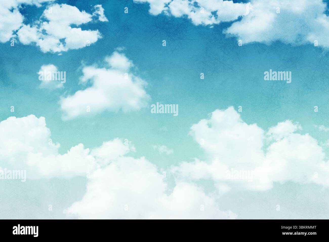 Flat design sky graphic is featuring gradient blue background and ...