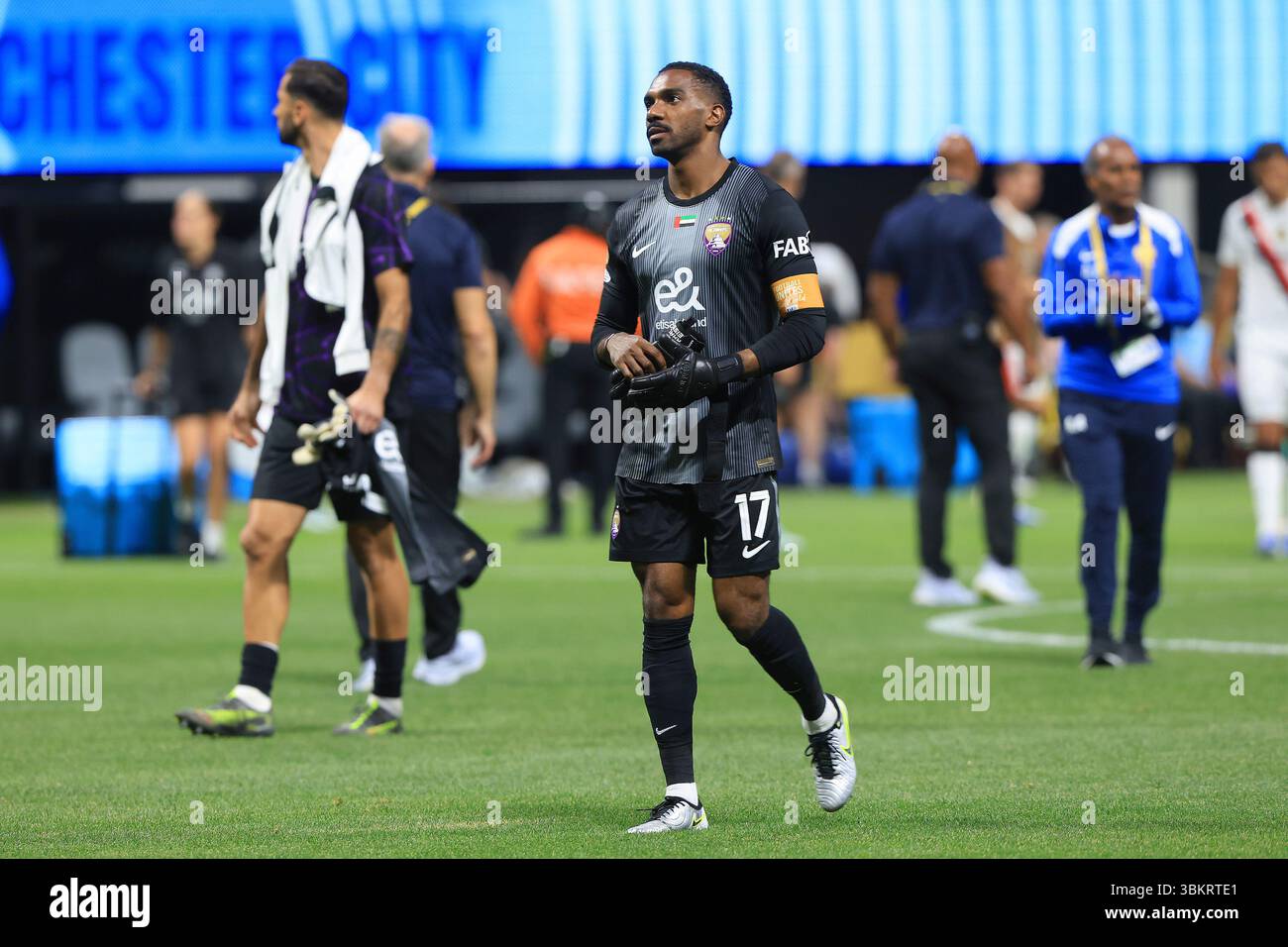 ATLANTA, GA - JUNE 22: Al Ain FC goalkeeper Khalid Eisa (17) after the ...