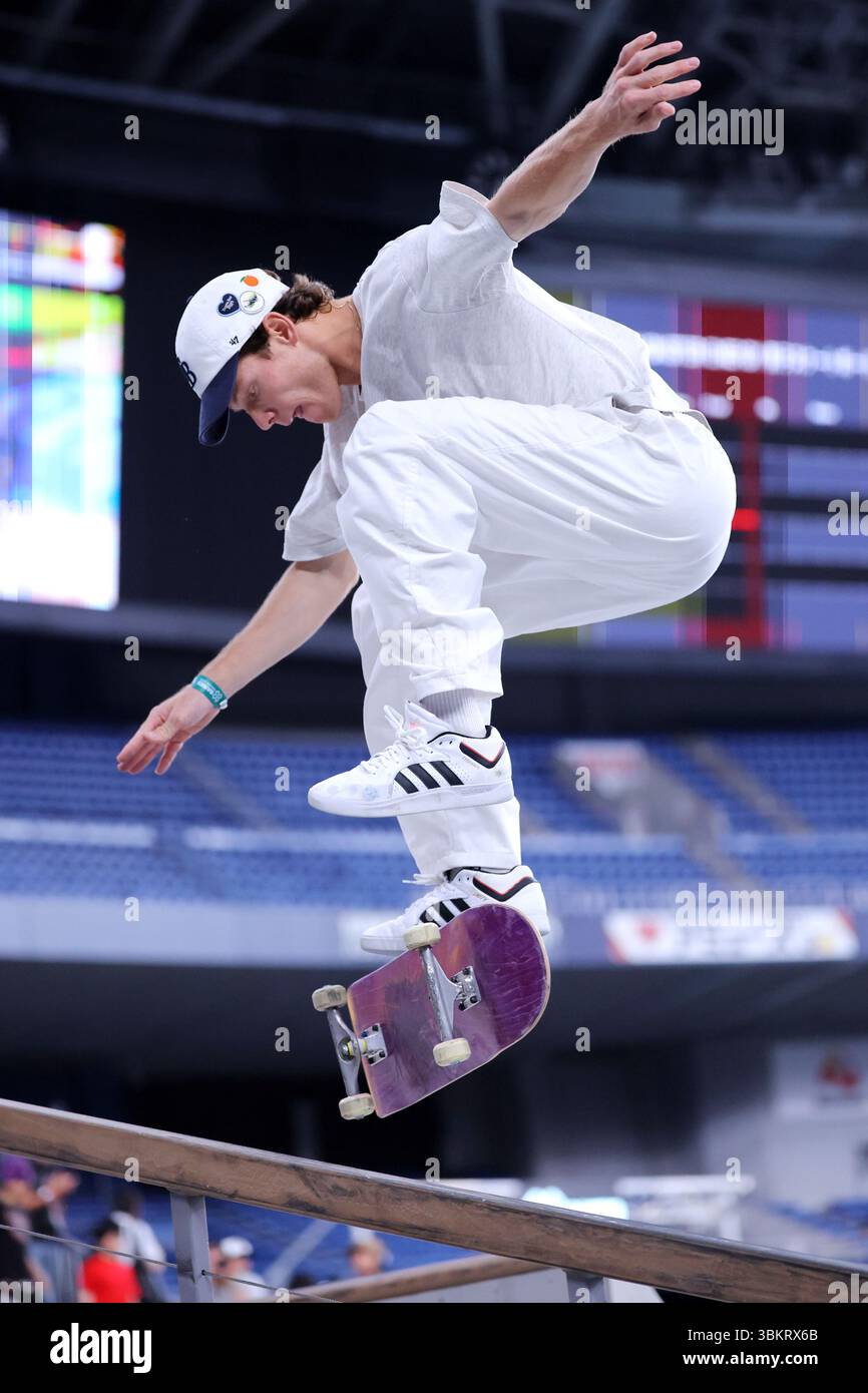 Jake Ilardi (USA), JUNE 22, 2025 - Skateboarding : X Games Osaka 2025 ...