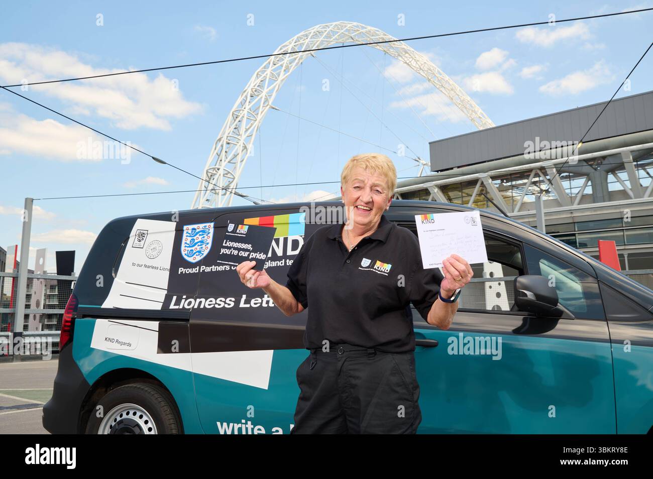 EDITORIAL USE ONLY Former England footballer Janet Bagguley, who was a ...