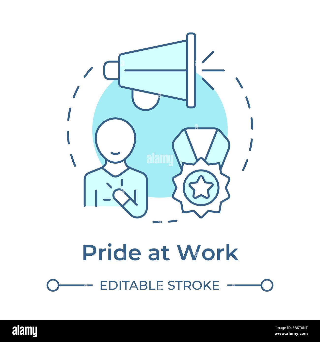 Pride at work Cut Out Stock Images & Pictures - Alamy