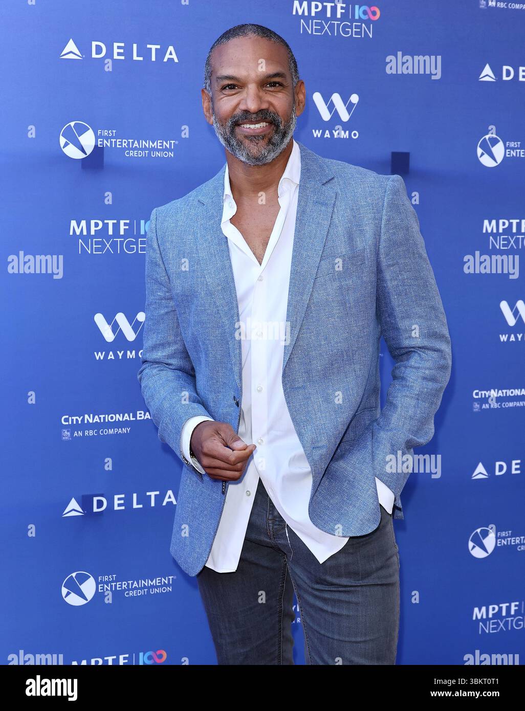 Khary Payton arrives at The MPTF‘s NextGen Annual Summer Party held at ...