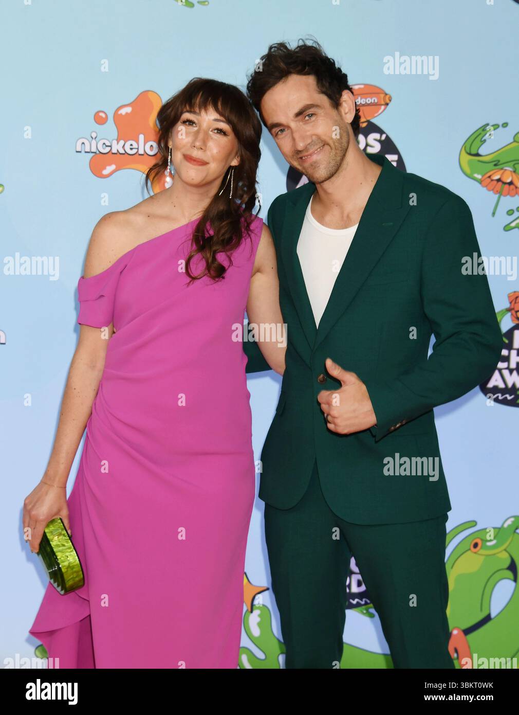 SANTA MONICA, CALIFORNIA - JUNE 21: (L-R) Mindy Coleman and Danny Go ...