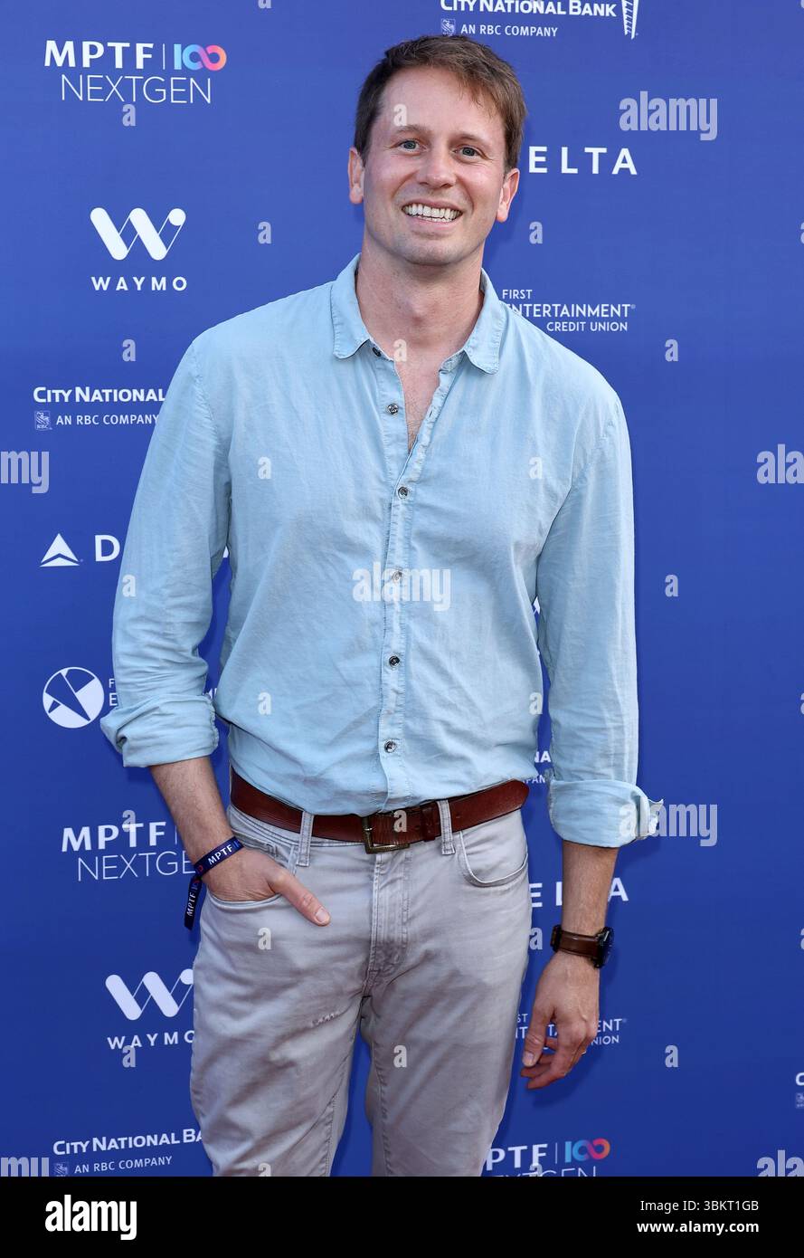 Tyler Ritter arrives at The MPTFÔs NextGen Annual Summer Party held at ...