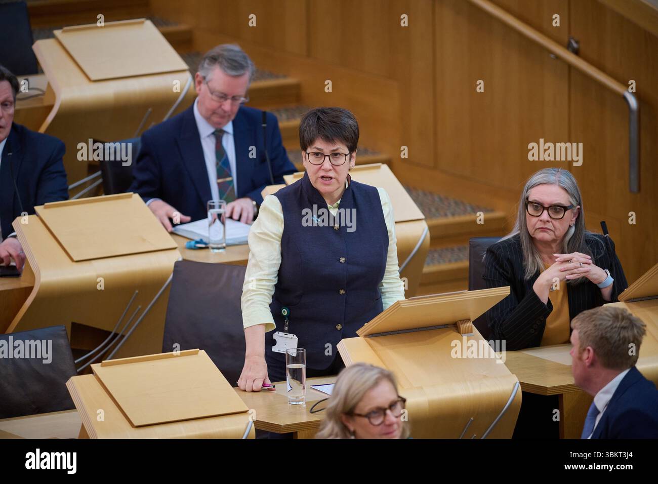 Edinburgh Scotland, UK 18 June 2025. Tess White MSP at the Scottish ...