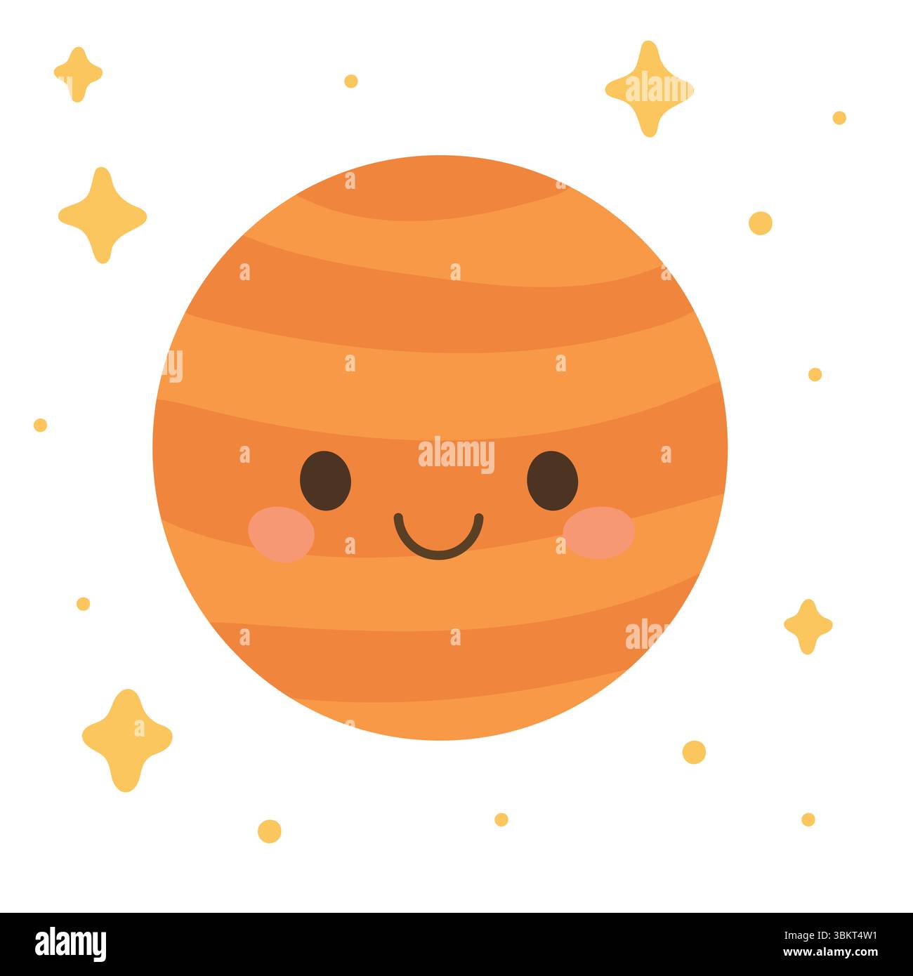 Smiling red Mars with crater details and orbiting glow, great for ...