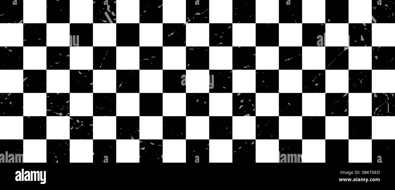 Black and white checker pattern, race flag checkered chess board, mesh ...