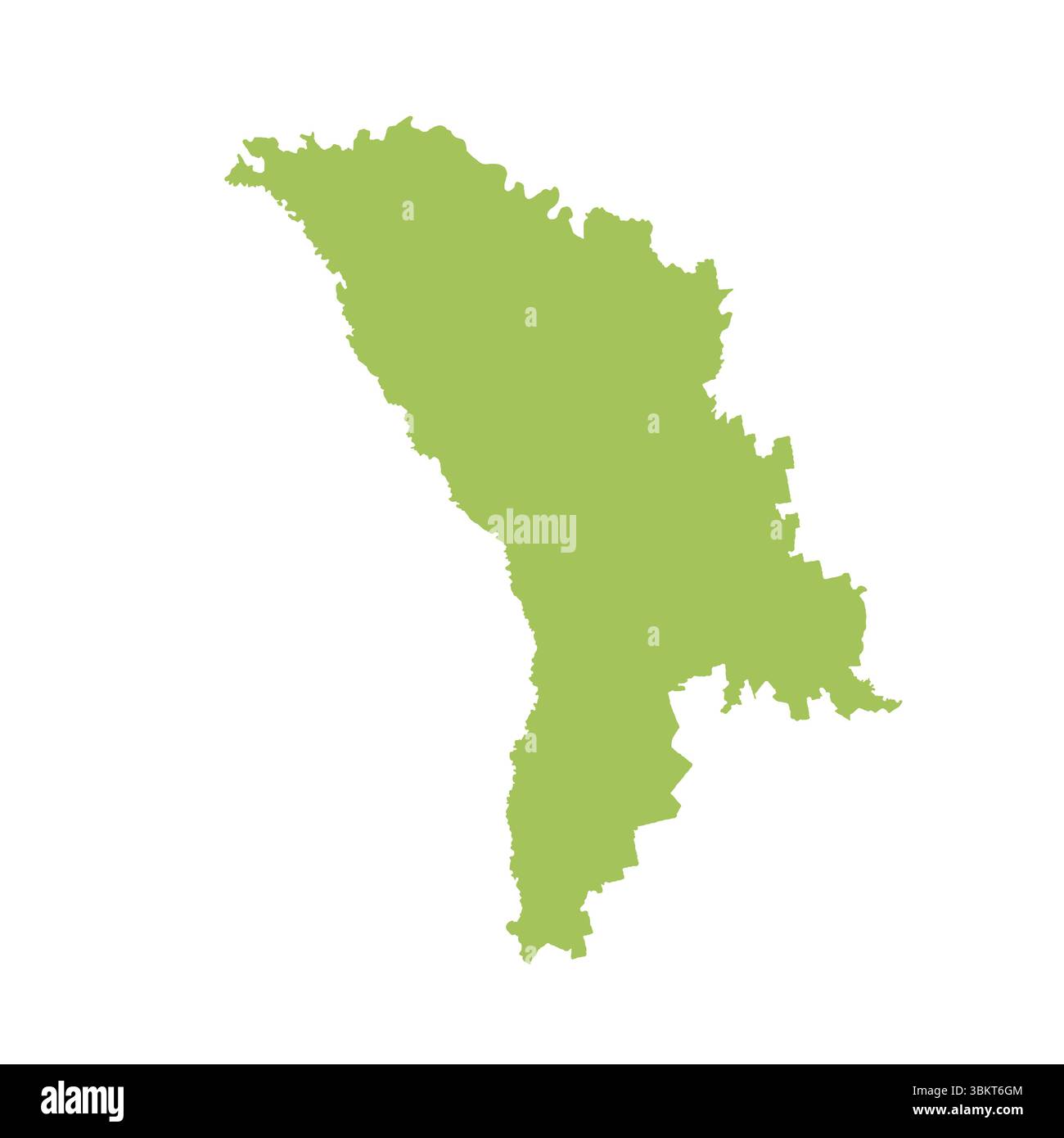 Map of Moldova, sign silhouette. World Map Globe. Vector Illustration ...
