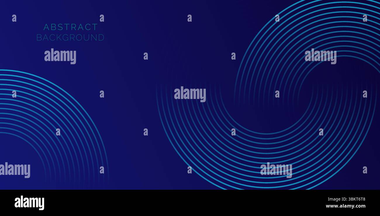 Abstract dark blue wave curve shape soft gradient vector background ...