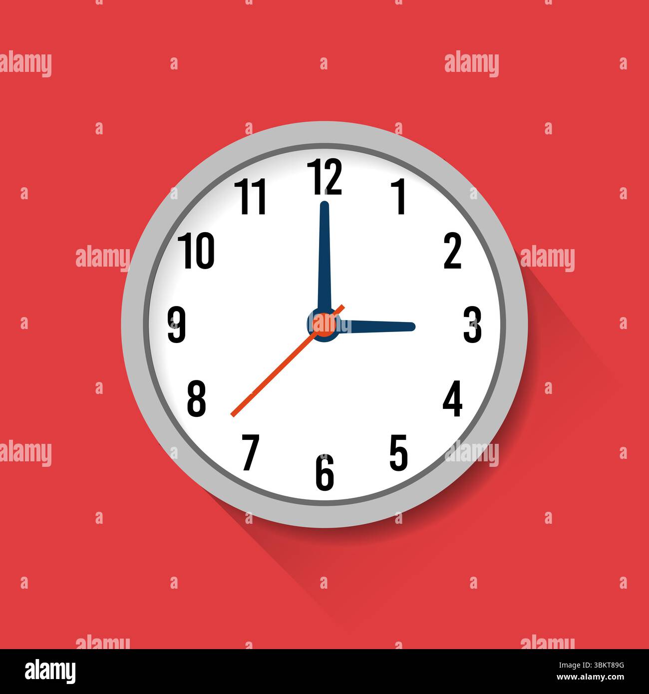 Analogue clock face dial Stock Vector Images - Alamy