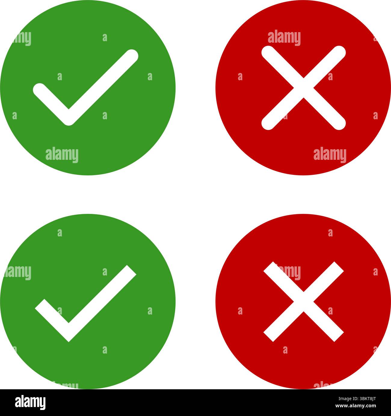 Rejection symbol in circle Stock Vector Images - Alamy