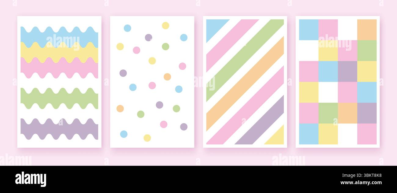 Pastel package Stock Vector Images - Alamy