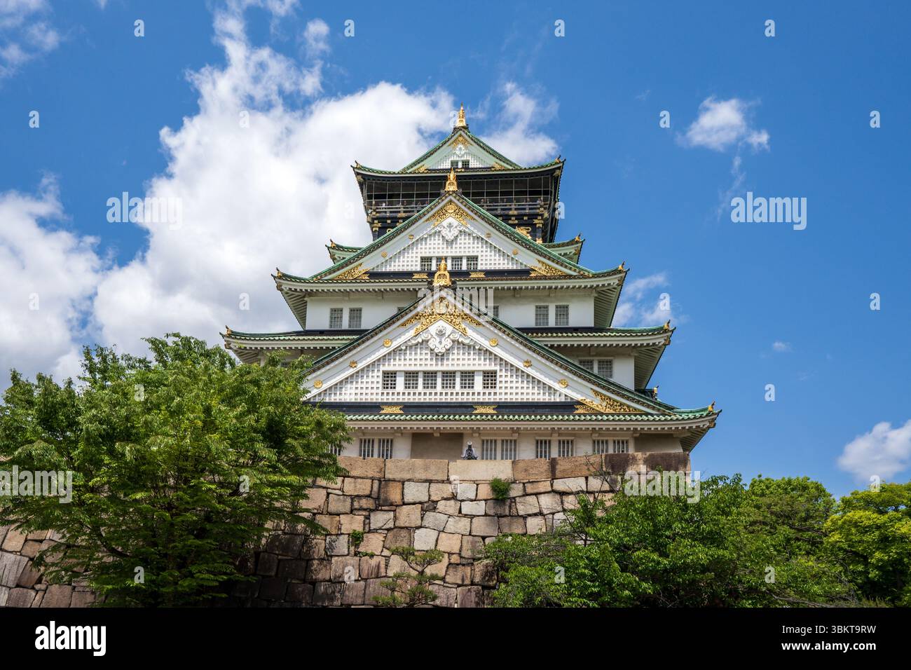 osaka castle museum in Osaka City, Japan Stock Photo - Alamy