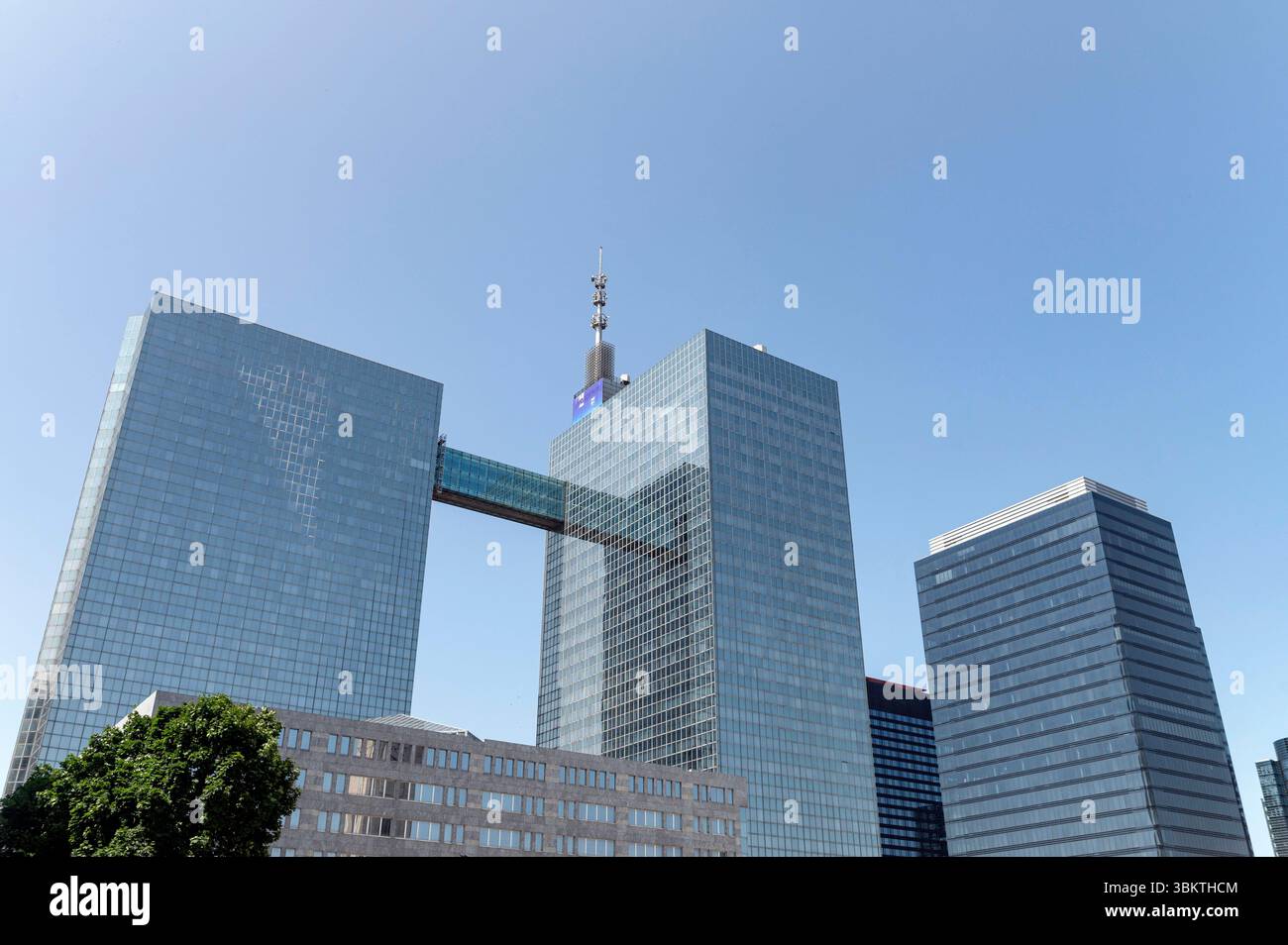 Brussels Belgium June 2025 Northern Quarter business district Proximus ...