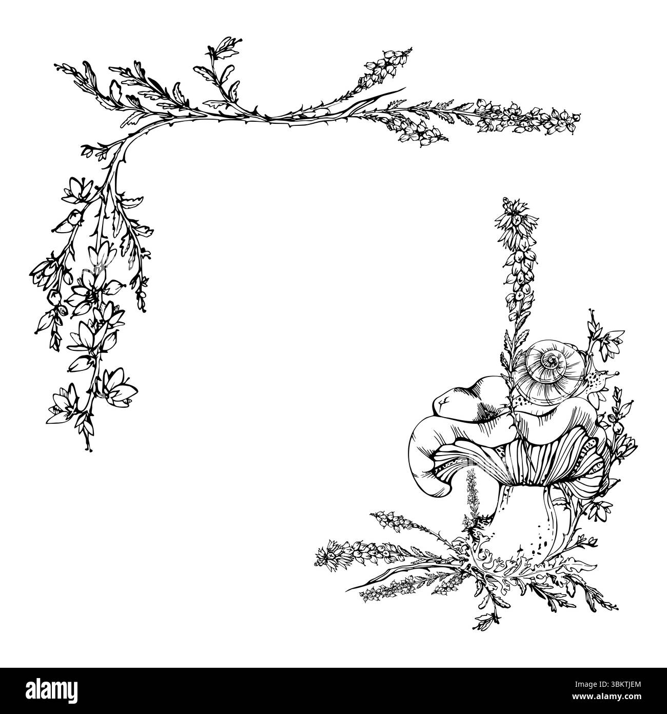 Moss corner Stock Vector Images - Alamy