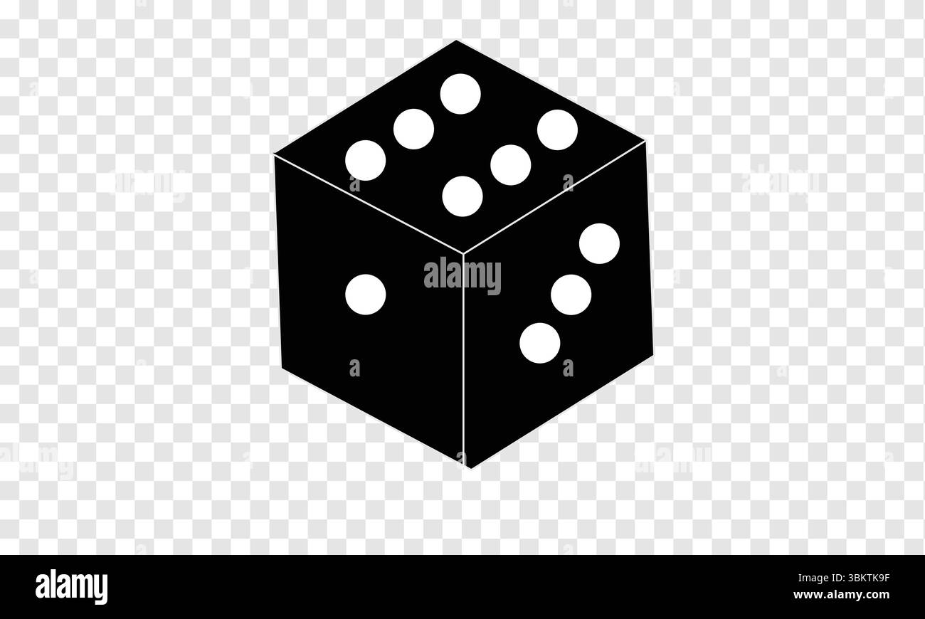 Gaming Dice One - Six Stock Vector Image & Art - Alamy