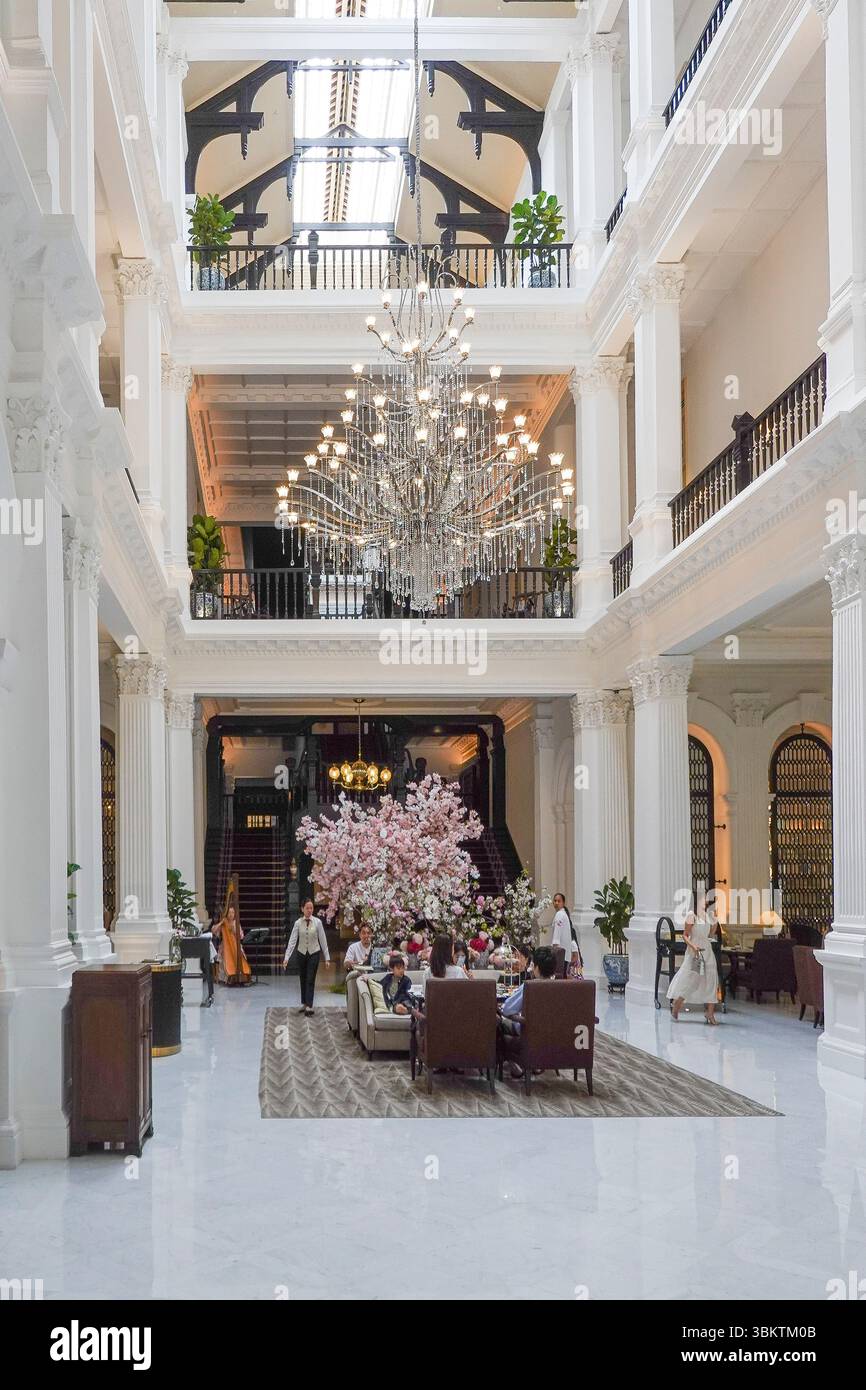 Singapore, Raffles Hotel is a colonial-style hotel built by Armenian ...